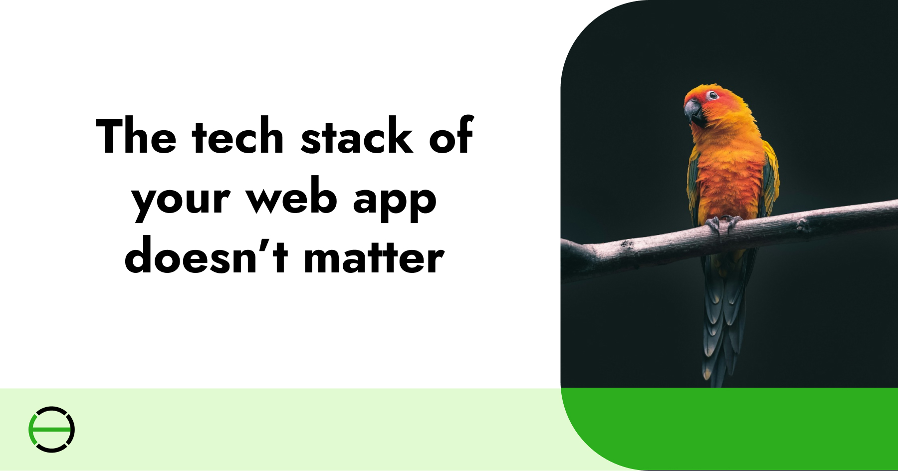 Your tech stack doesn't matter | Oxentree | Web agency