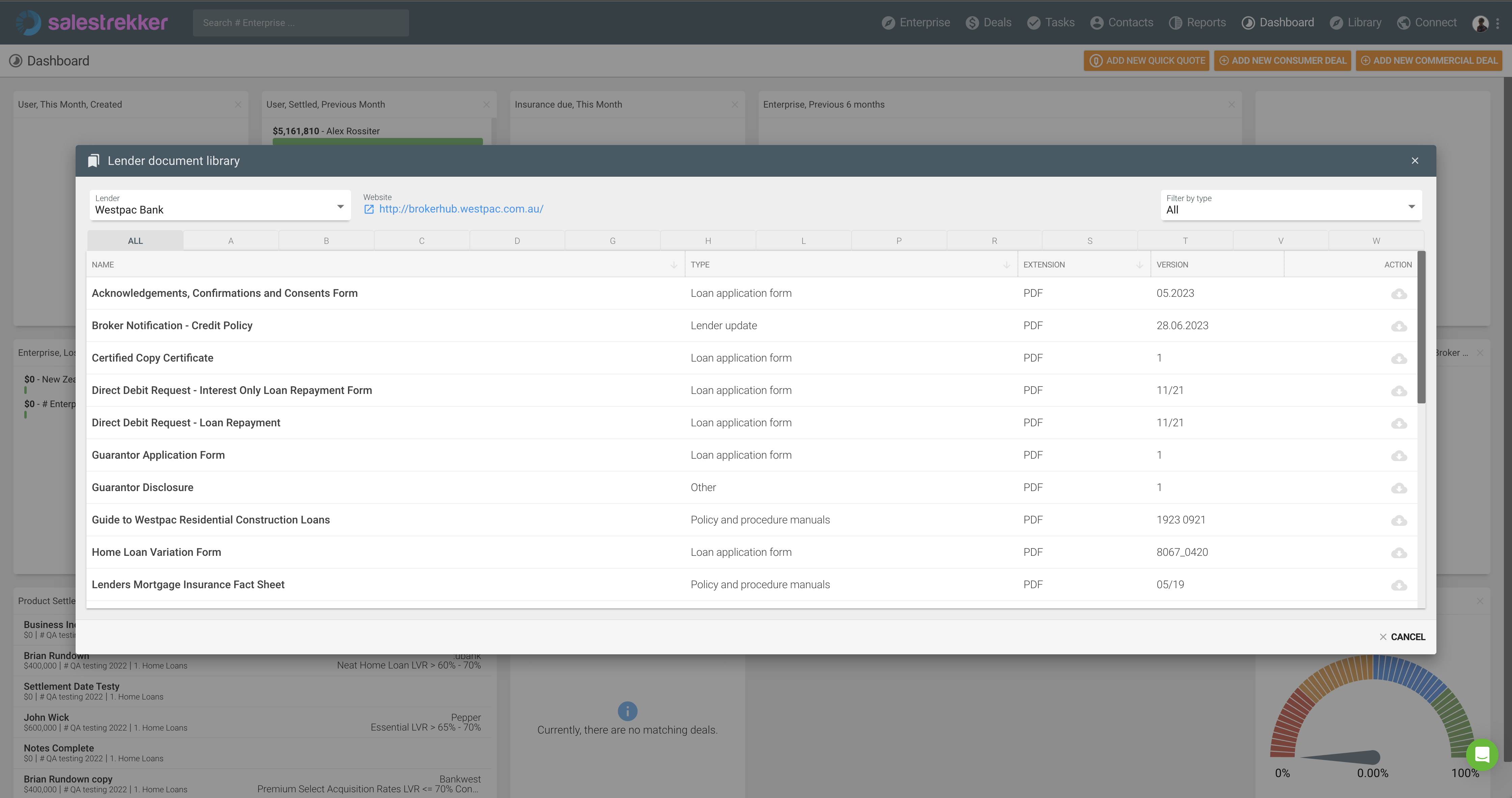 Lender Library - Salestrekker | Let your CRM do the work