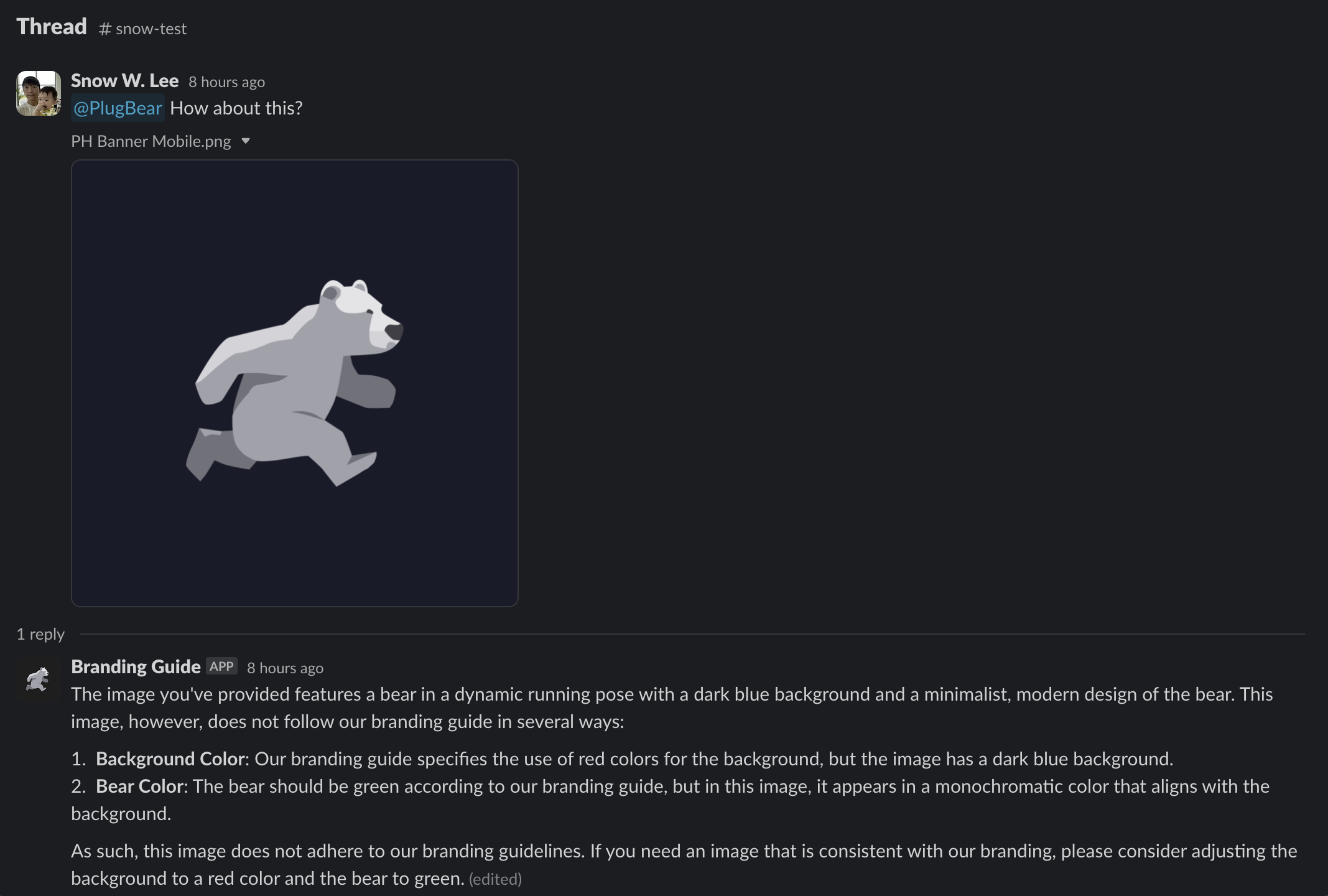 Integrating a Branding Guide Assistant into Your Team | Runbear