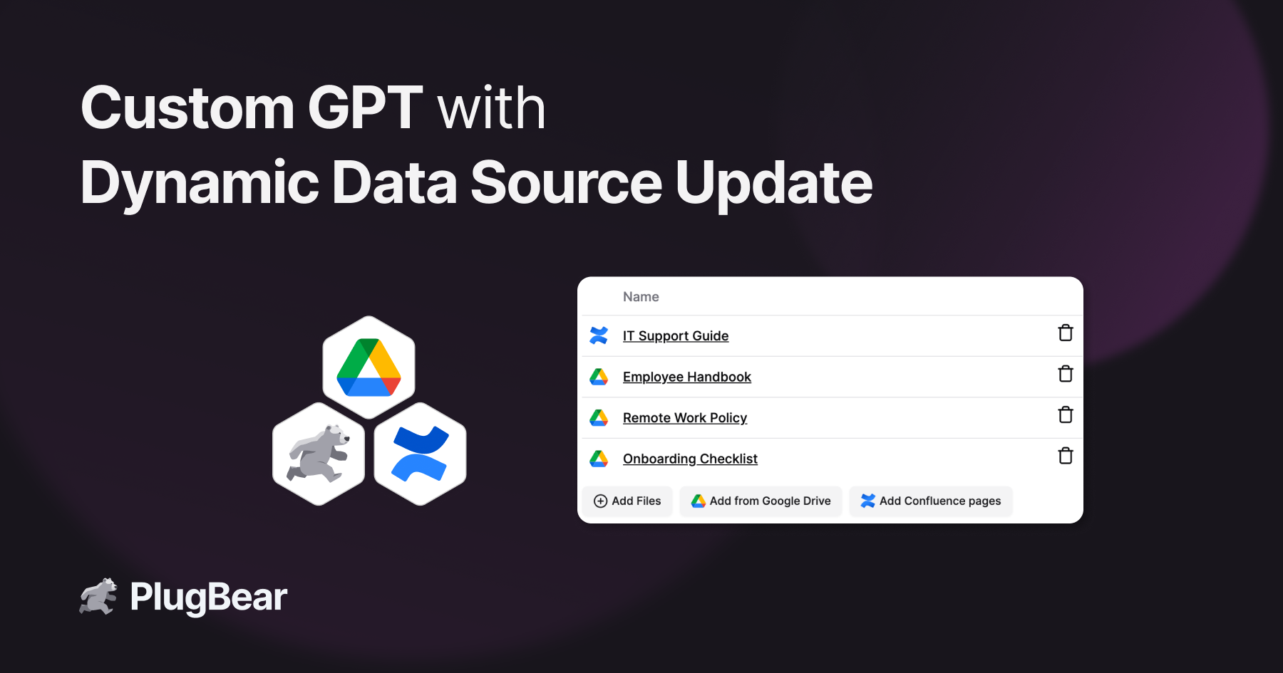 Custom GPT Connected to Dynamic Knowledge Source | Runbear