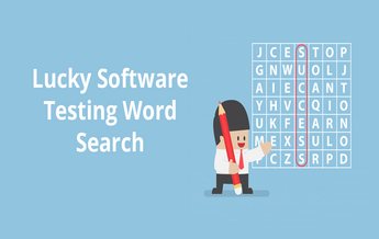 Lucky Software Testing Word Search