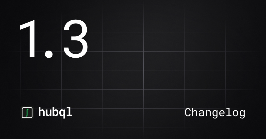 Release version 1.3 | Schema Visualizer
