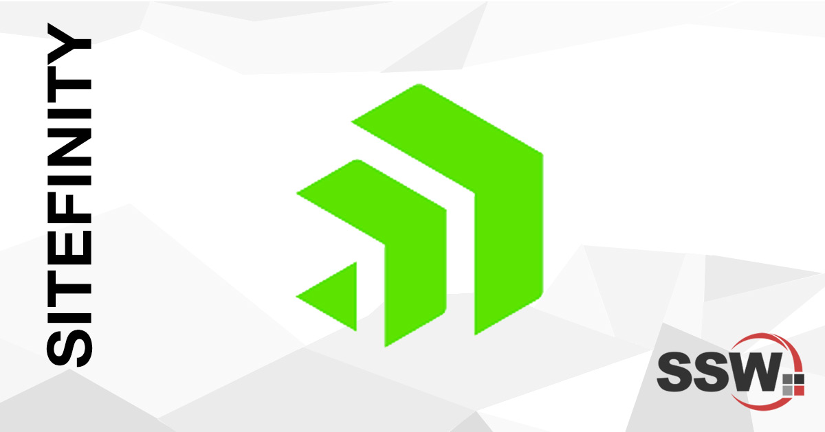 Sitefinity Consulting | SSW