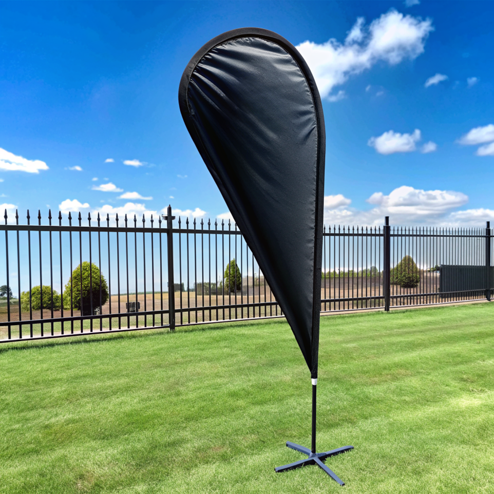 Flying Banner With Black Cross foot 3.5M(Teardrop) | Buy Flying Banner ...