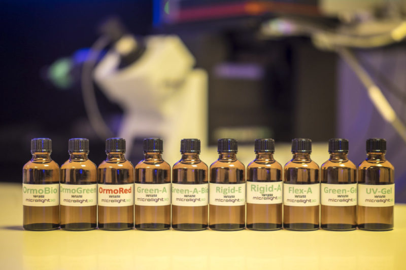 New TPP Materials - Microlight3D