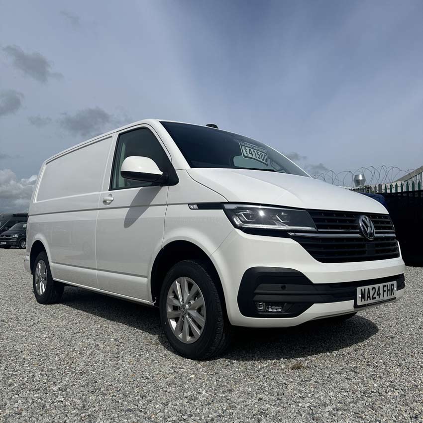 VW T6.1 Candy White Manual | Vans | Taylored Campervan Conversions