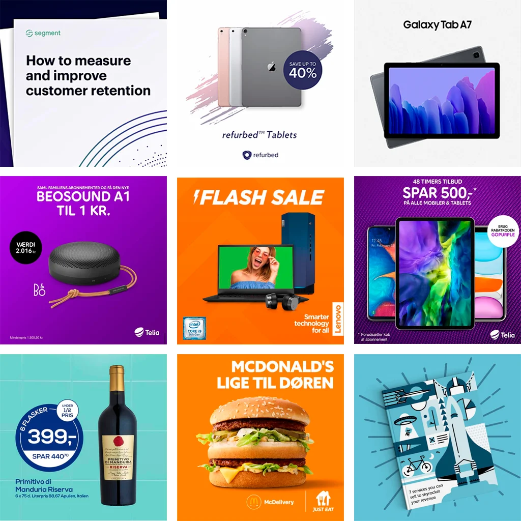 Catalog Ads examples- made in Confect - Confect.io